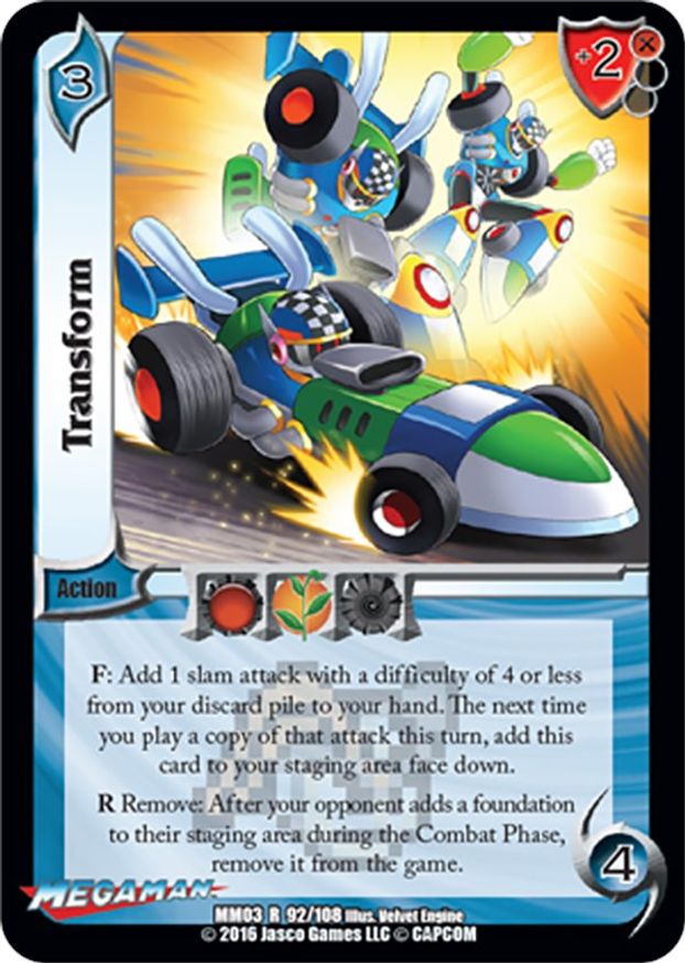 Transform - Mega Man: Battle for Power - UniVersus