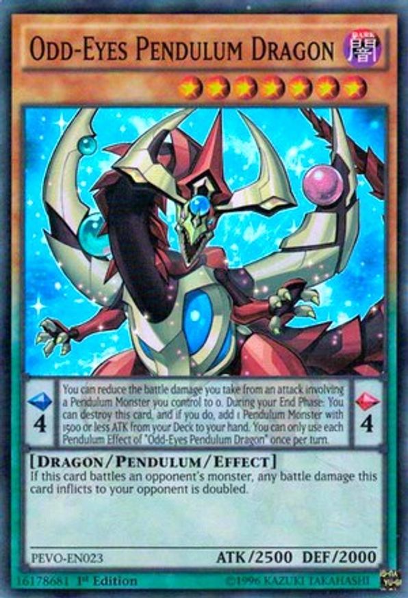 Odd-Eyes Pendulum Dragon - Pendulum Evolution - YuGiOh