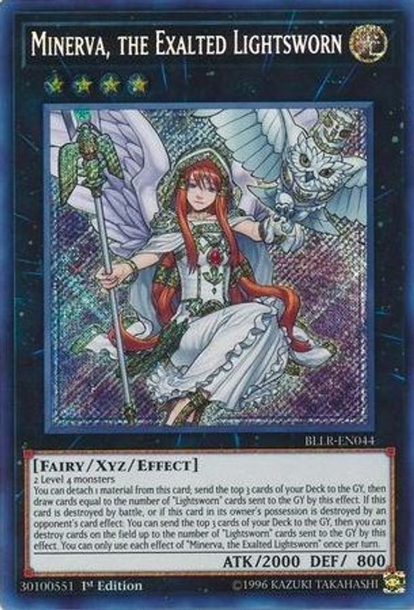 Minerva, the Exalted Lightsworn - Battles of Legend: Light's Revenge ...