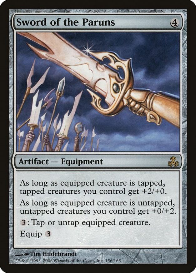 Sword of the Paruns - Guildpact - Magic: The Gathering