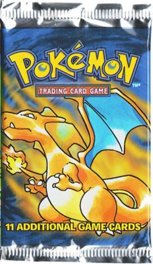 Pokemon Base Set (Shadowless) [Unlimited Edition] Booster Pack - Base ...