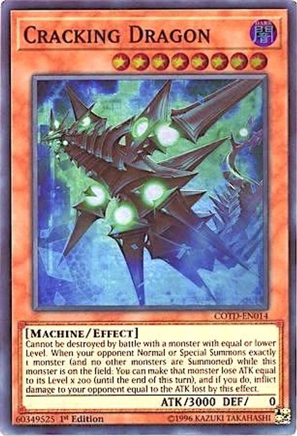 Cracking Dragon - Code of the Duelist - YuGiOh