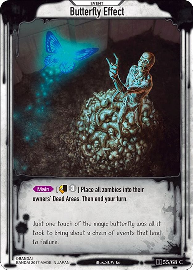 Butterfly Effect - Zombie World Order TCG - Set 1 - Zombie World Order TCG