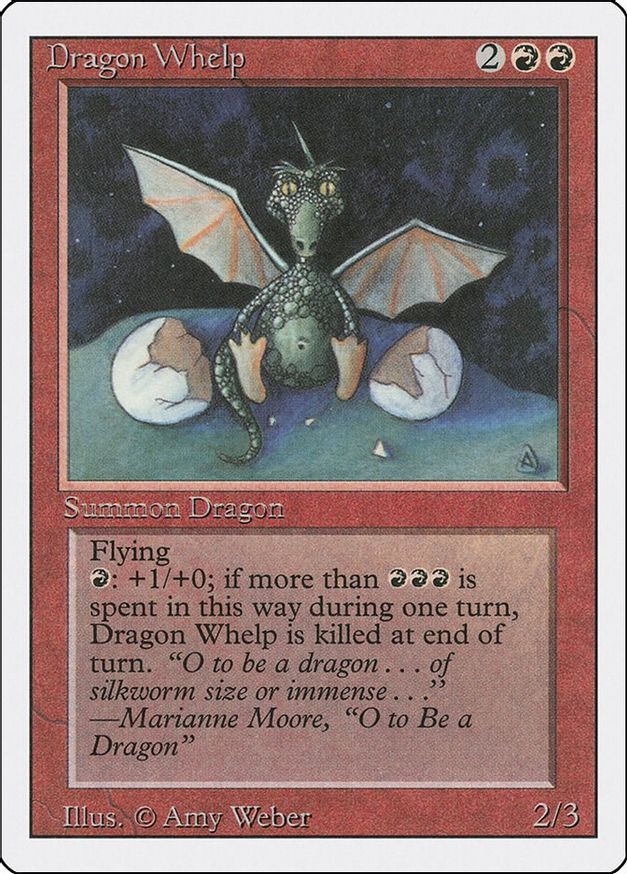 Dragon Whelp - Revised Edition - Magic: The Gathering