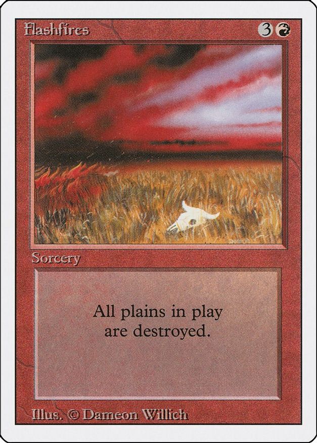 Flashfires - Revised Edition - Magic: The Gathering