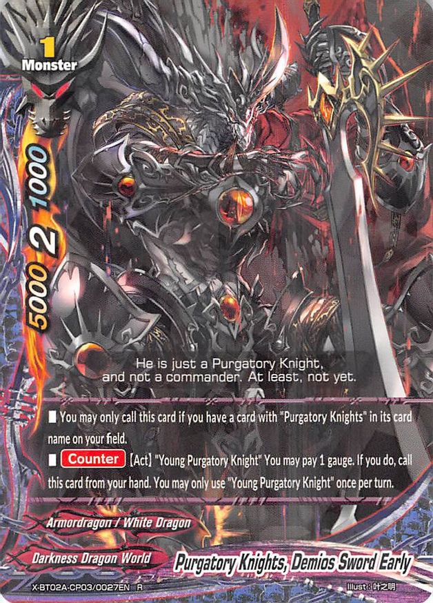 Purgatory Knights, Demios Sword Early - Evolution & Mutation - Future ...