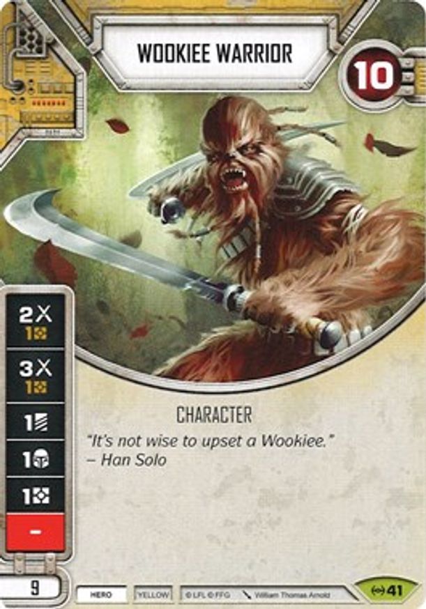 Wookiee Warrior (Card Only) - Empire at War - Star Wars: Destiny