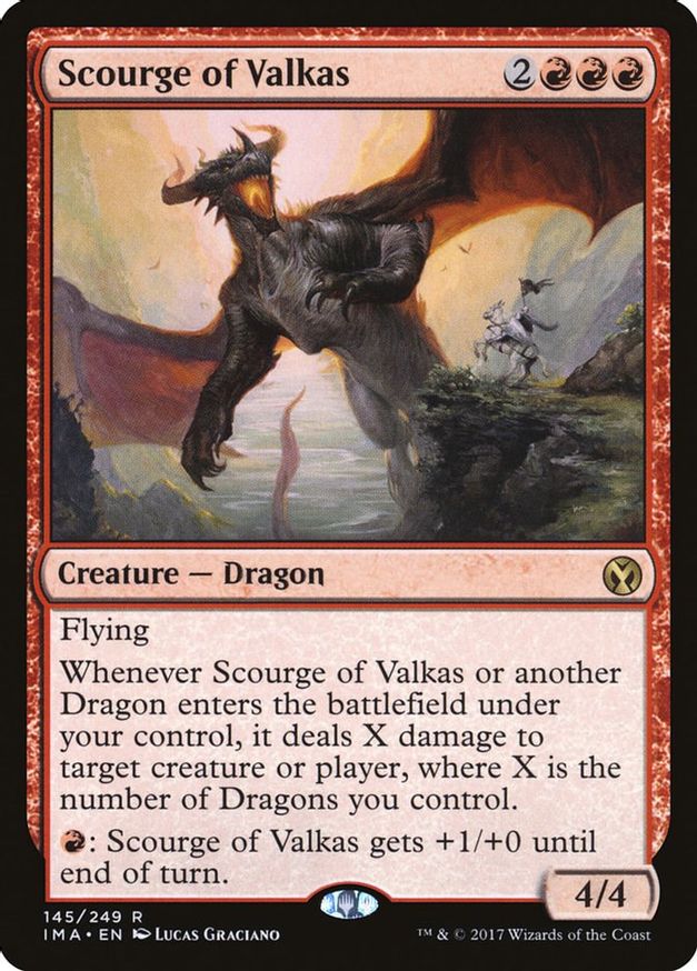 Scourge of Valkas - Iconic Masters - Magic: The Gathering