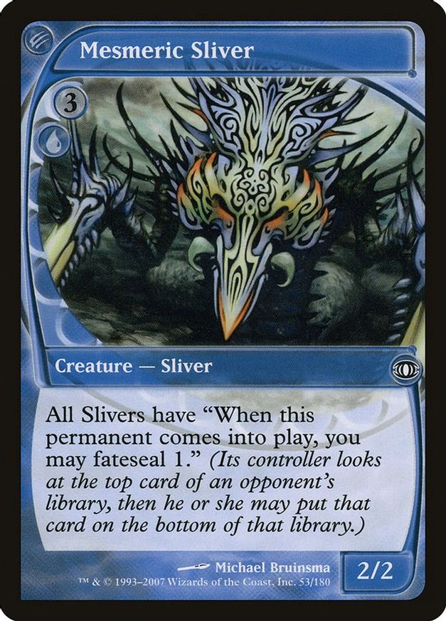 Mesmeric Sliver - Future Sight - Magic: The Gathering