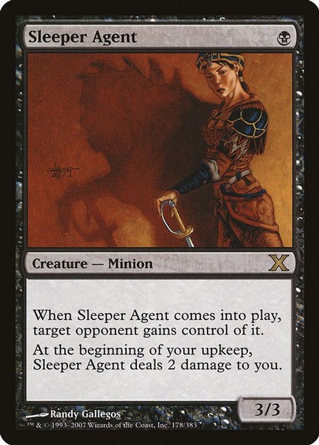 Sleeper Agent - 10th Edition - Magic: The Gathering