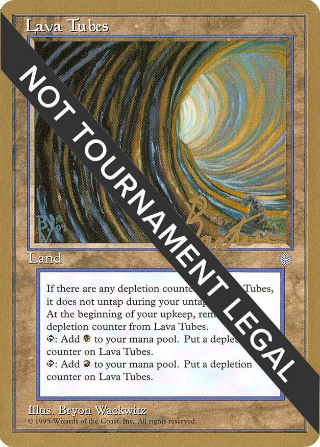 Lava Tubes - 1996 George Baxter (ICE) - World Championship Decks ...