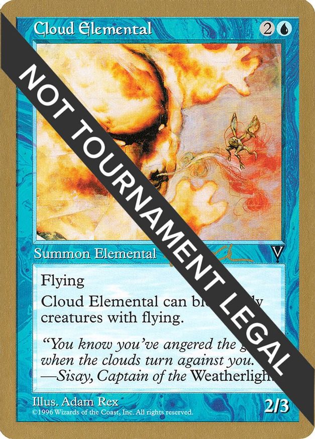 Cloud Elemental - 1997 Paul McCabe (VIS) - World Championship Decks ...