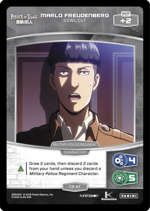 Marlo Freudenberg - Bowl Cut - Attack on Titan - MetaX TCG