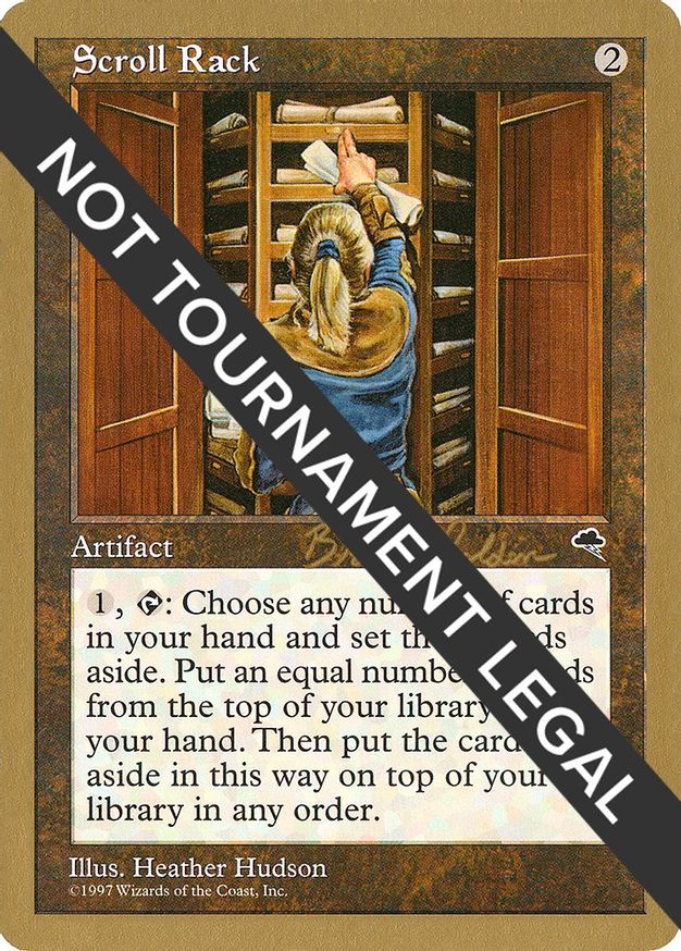 Scroll Rack - 1998 Brian Selden (TMP) - World Championship Decks ...