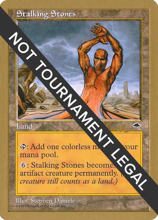 Stalking Stones - 1998 Randy Buehler (TMP) - World Championship Decks ...