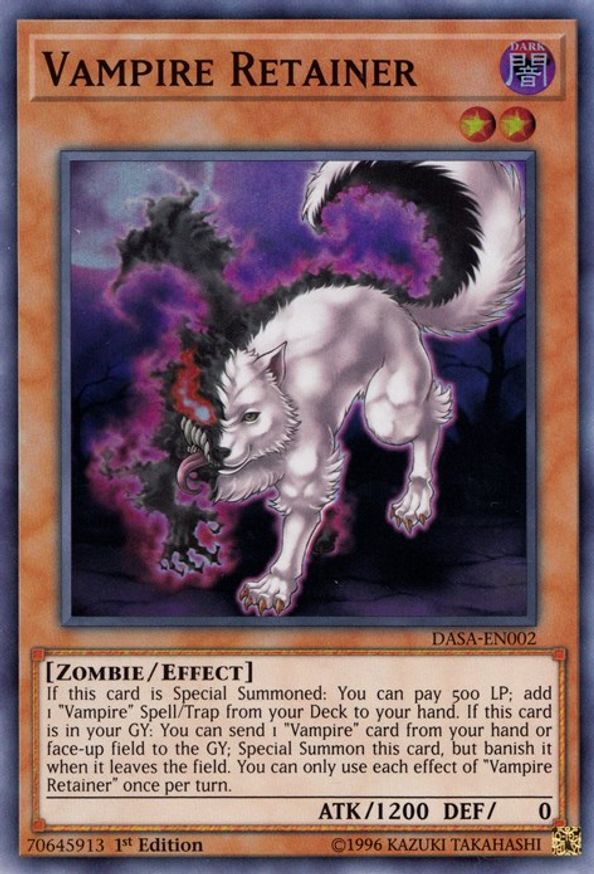 Vampire Retainer - Dark Saviors - YuGiOh