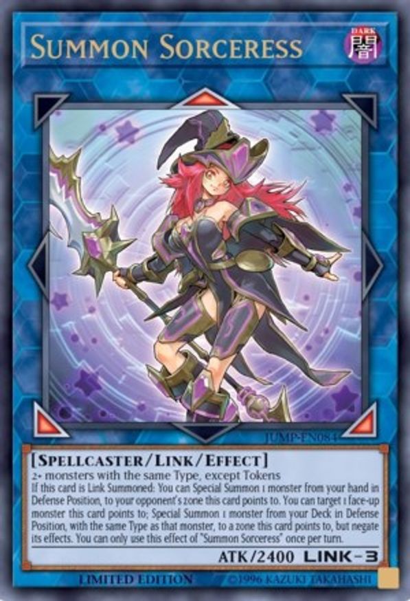 Summon Sorceress - Shonen Jump Magazine Promos - YuGiOh