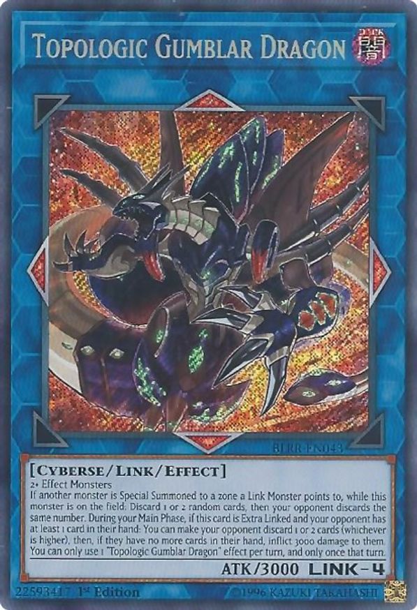Topologic Gumblar Dragon - Battles of Legend: Relentless Revenge - YuGiOh
