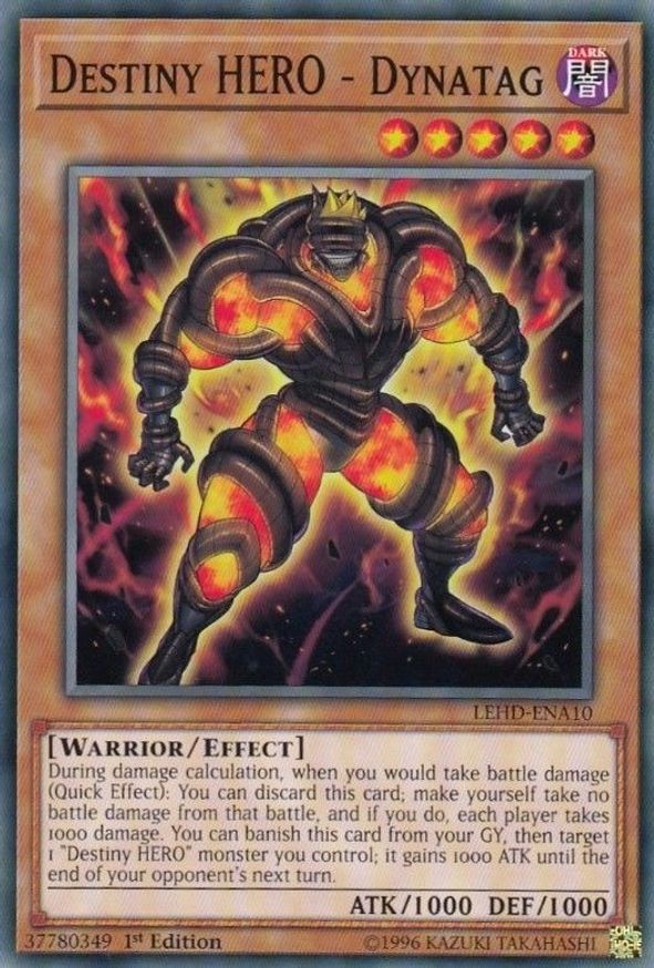 Destiny HERO - Dynatag - Legendary Hero Decks - YuGiOh