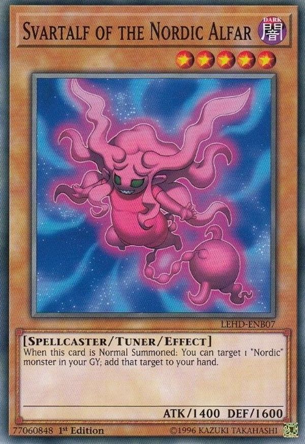 Svartalf of the Nordic Alfar - Legendary Hero Decks - YuGiOh