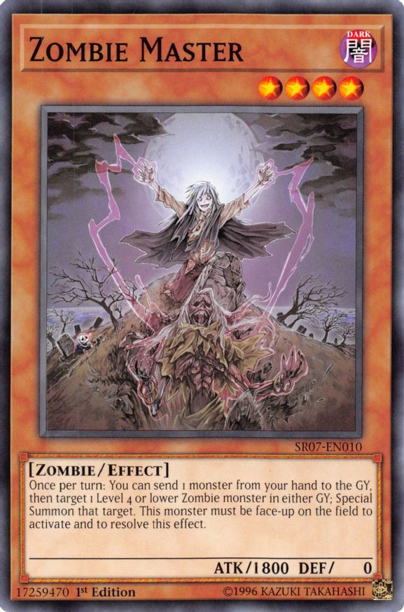 Zombie Master - Structure Deck: Zombie Horde - YuGiOh