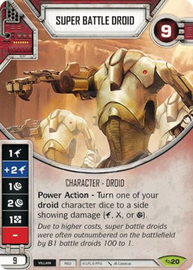 Super Battle Droid (Card Only) - Across the Galaxy - Star Wars: Destiny