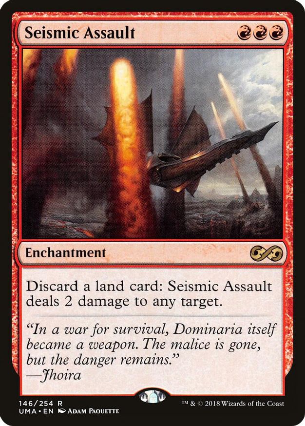 Seismic Assault - Ultimate Masters - Magic: The Gathering