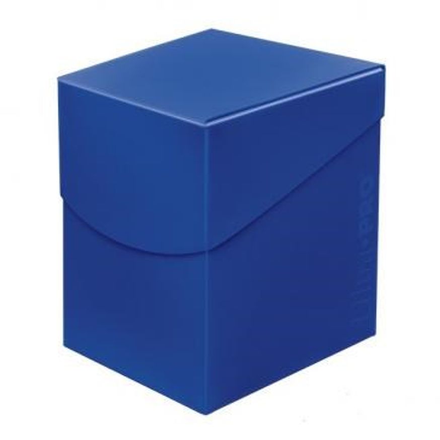 Eclipse PRO-100+ Pacific Blue Deck Box - Ultra Pro Deck Boxes - Deck Boxes