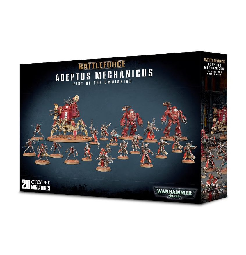 Warhammer: 40K - Battleforce: Adeptus Mechanicus Fist of the Omnissian ...