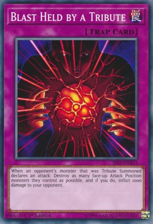 Blast Held by a Tribute - Speed Duel Decks: Destiny Masters - YuGiOh
