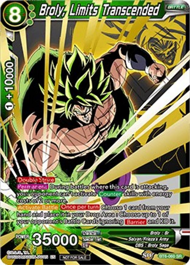 Broly, Limits Transcended (Event Pack 3 - 2019) - Promotion Cards ...