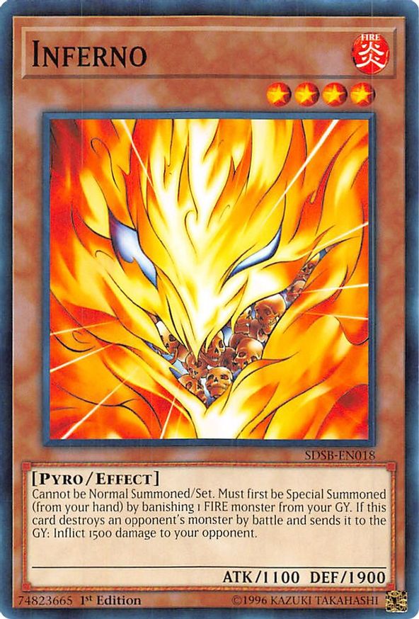 Inferno - Structure Deck: Soulburner - YuGiOh