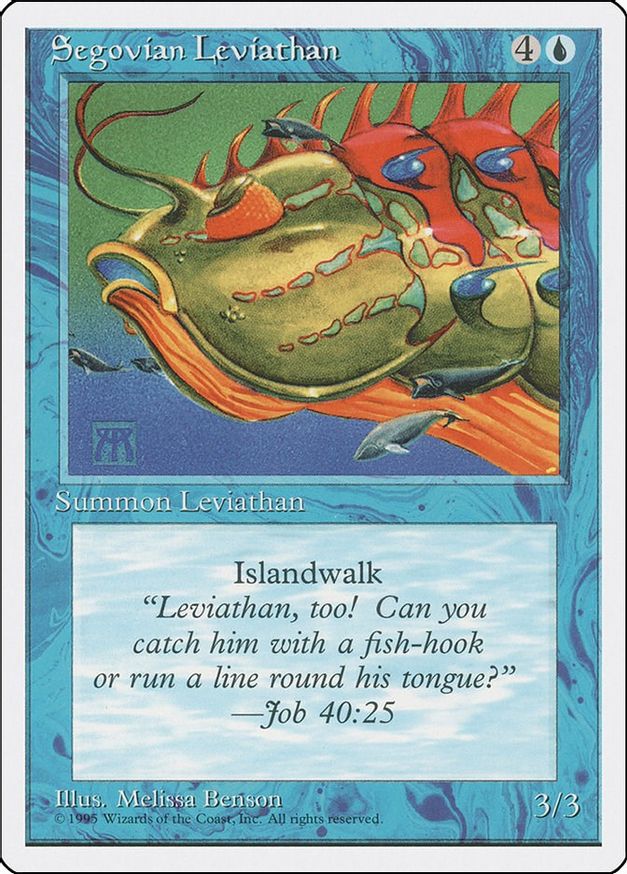Segovian Leviathan - Fourth Edition - Magic: The Gathering