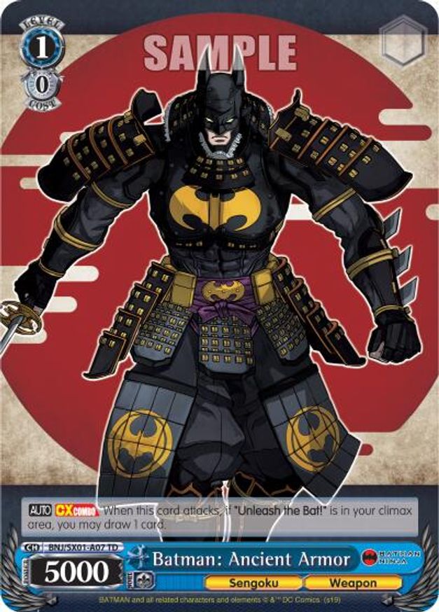 Batman: Ancient Armor (Demo Deck Exclusive) - Batman Ninja - Weiss Schwarz