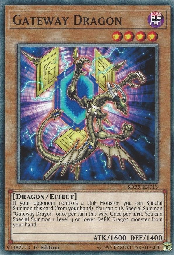 Gateway Dragon - Structure Deck: Rokket Revolt - YuGiOh