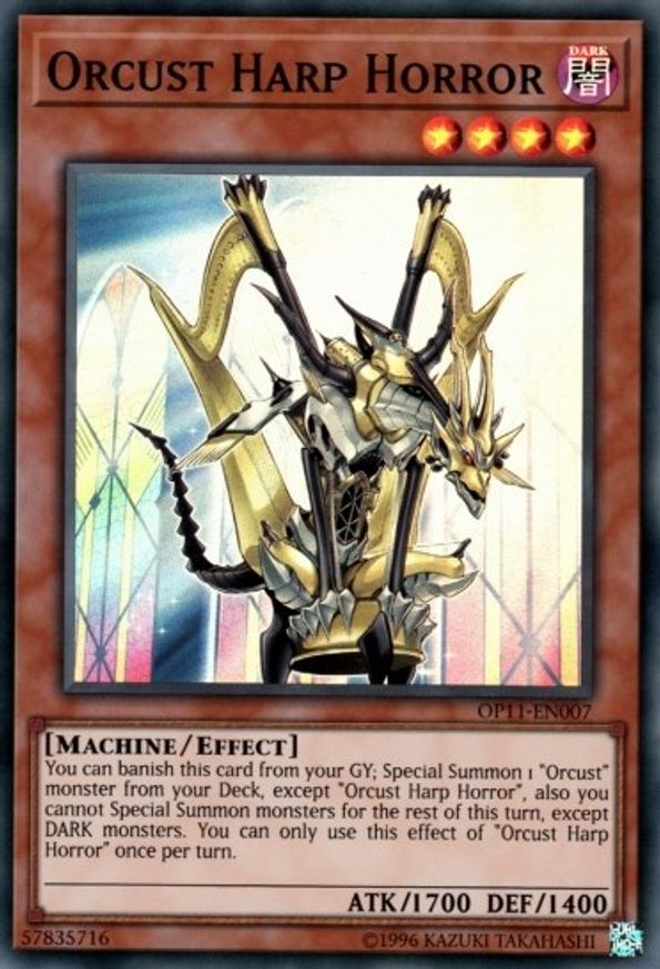 Orcust Harp Horror - OTS Tournament Pack 11 - YuGiOh