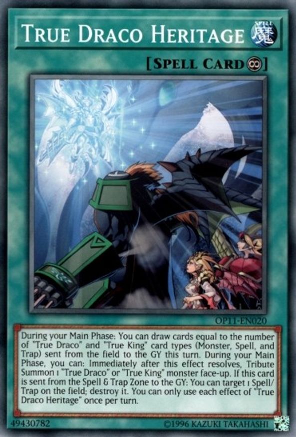 True Draco Heritage - OTS Tournament Pack 11 - YuGiOh