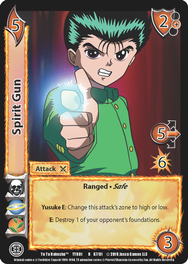 Spirit Gun - Yu Yu Hakusho - UniVersus
