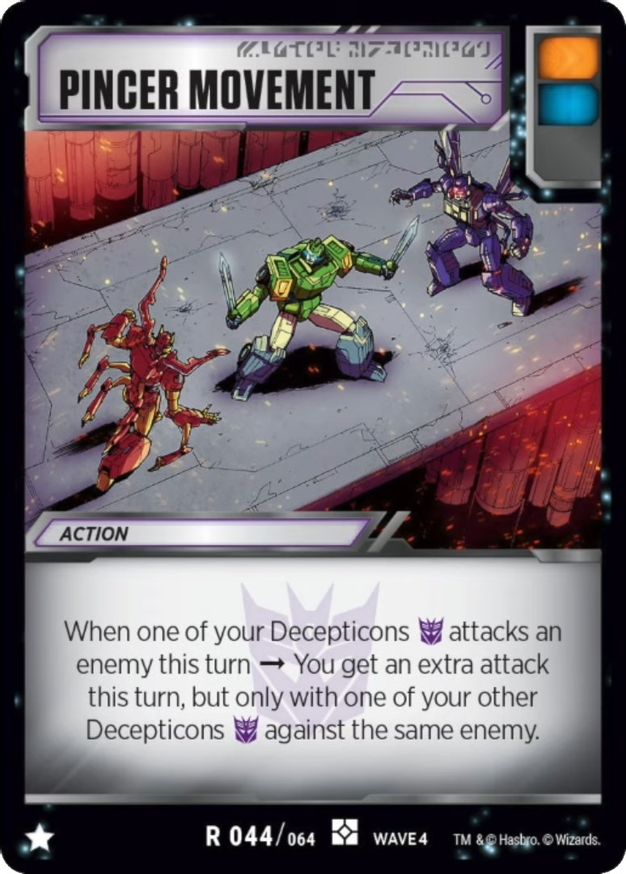 Pincer Movement - War for Cybertron: Siege II - Transformers TCG