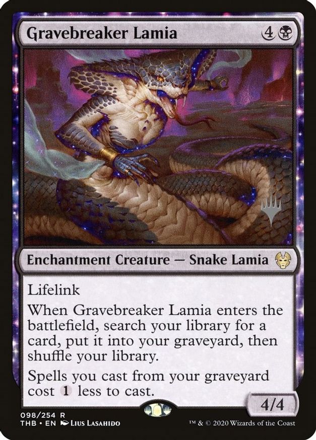 Gravebreaker Lamia - Promo Pack: Theros Beyond Death - Magic: The Gathering