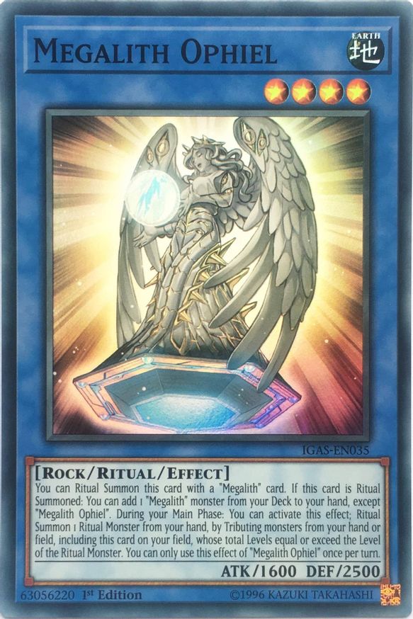 Megalith Ophiel - Ignition Assault - YuGiOh