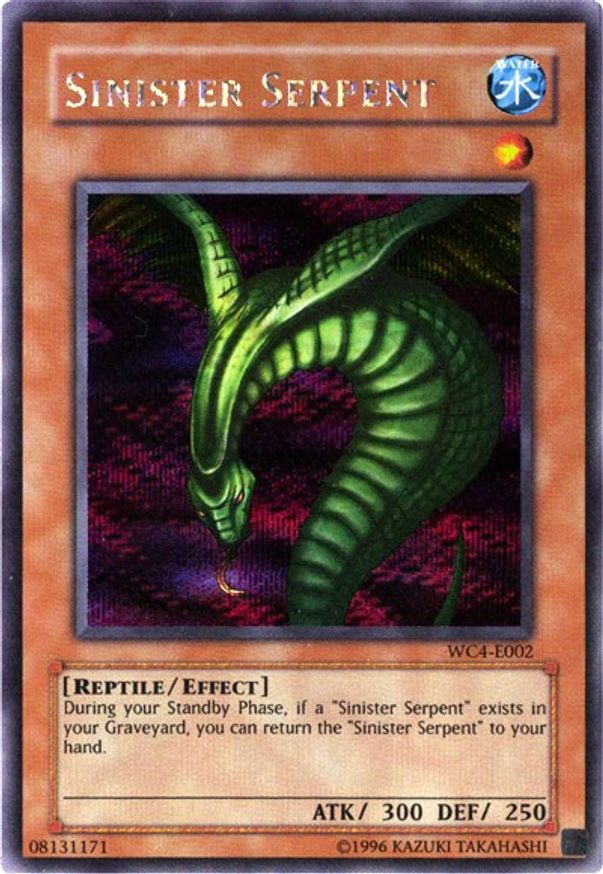 Sinister Serpent - World Championship 2004: GBA Promo - YuGiOh