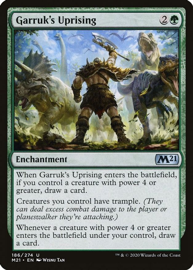 Garruk's Uprising - Core Set 2021 - Magic: The Gathering