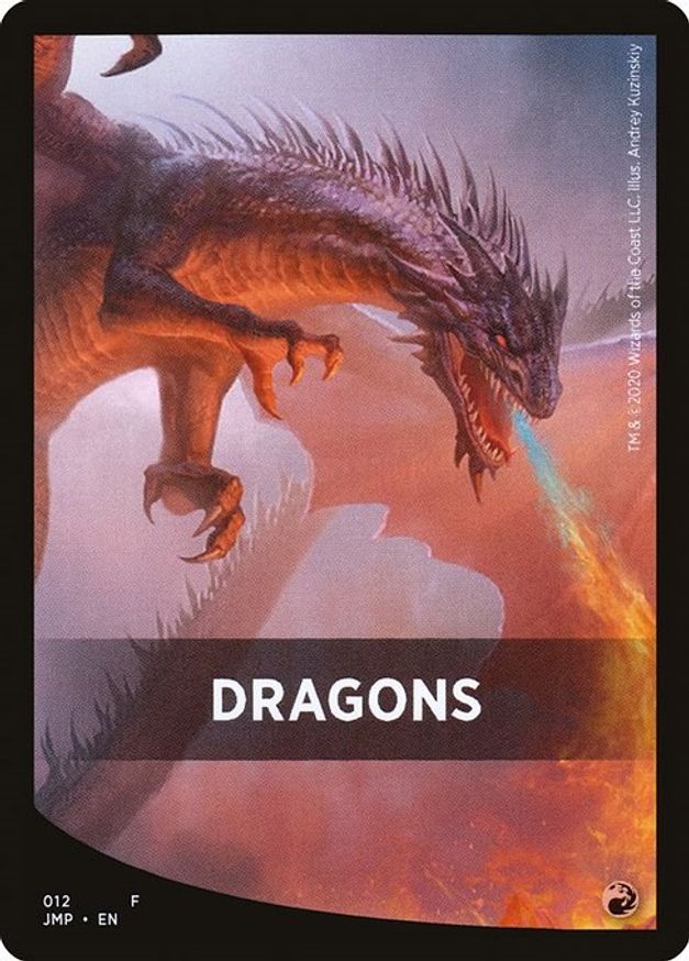 Dragons Theme Card - Jumpstart - Magic: The Gathering
