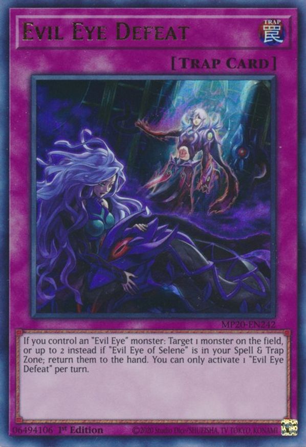 Evil Eye Defeat - 2020 Tin of Lost Memories - YuGiOh