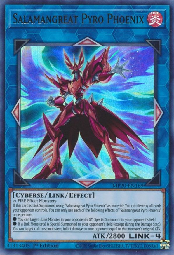 Salamangreat Pyro Phoenix - 2020 Tin of Lost Memories - YuGiOh