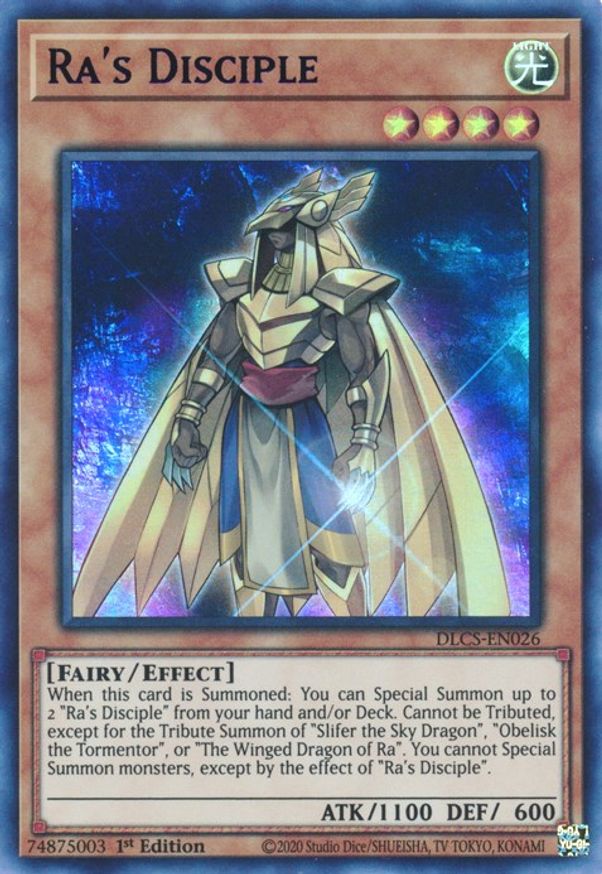 Ra's Disciple (Blue) - Dragons of Legend: The Complete Series - YuGiOh