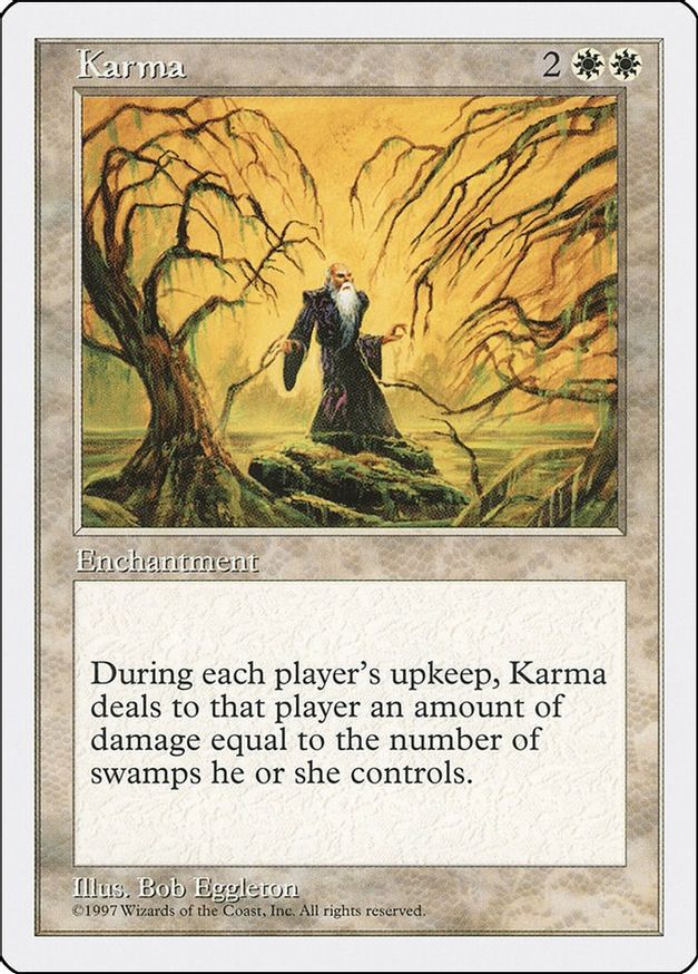 Karma - Fifth Edition - Magic: The Gathering