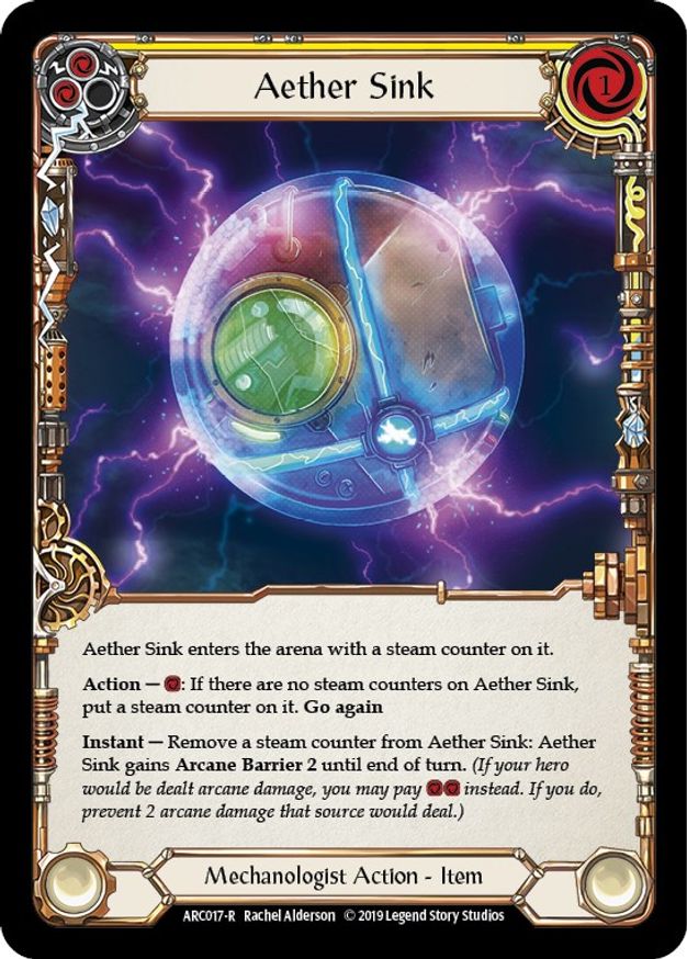 Aether Sink - Arcane Rising - Flesh and Blood TCG
