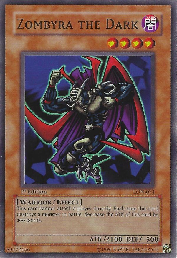 Zombyra the Dark - Labyrinth of Nightmare - YuGiOh